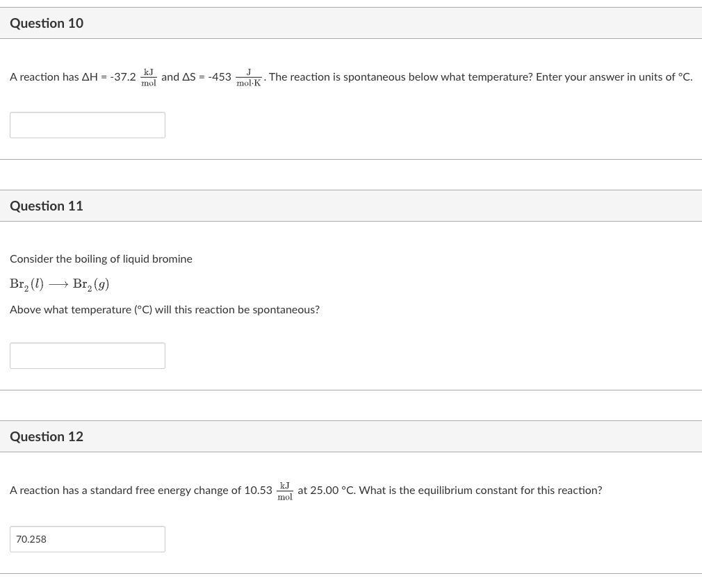 Solved A reaction has \\( \\Delta \\mathrm{H}=-37.2 | Chegg.com