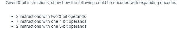 Solved Suppose a computer has 20-bit instructions. The | Chegg.com