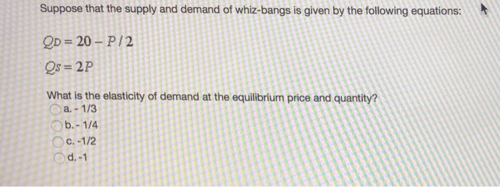 Solved Suppose the cross-price elasticity of demand between | Chegg.com