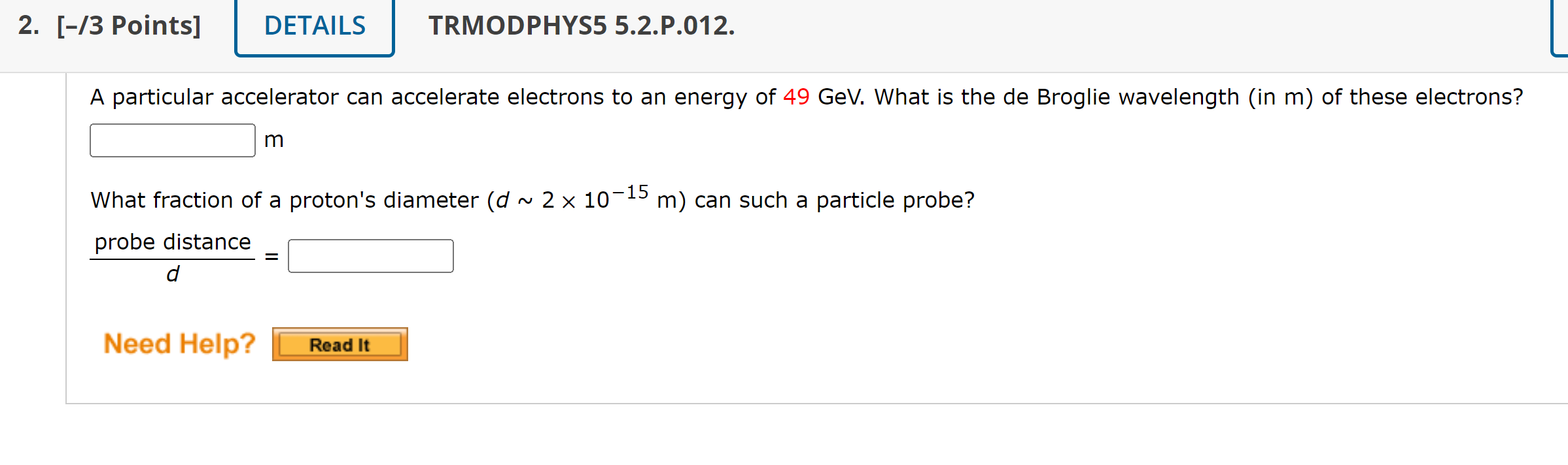 Solved A particular accelerator can accelerate electrons to | Chegg.com