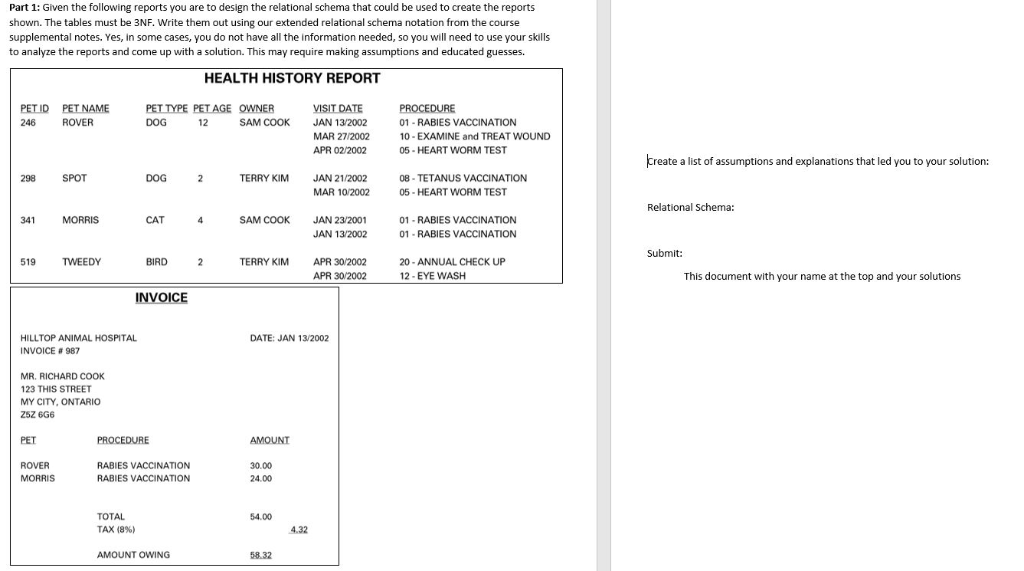Solved Relational Schema Notation Examples: EMPLOYEE(EMP | Chegg.com