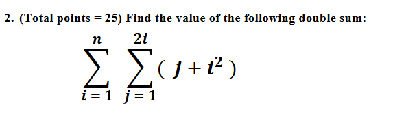 Solved code class="asciimath"> ﻿Total points =25 ﻿Find the | Chegg.com