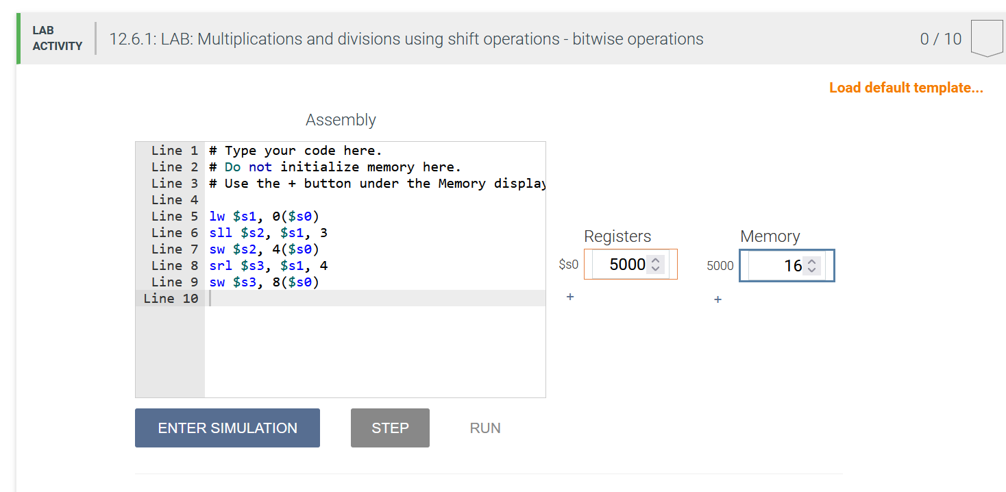 Solved What did I do wrong? This is ZyBook MIPS homework. It | Chegg.com