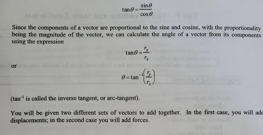 Lab 5 - Vector Addition and Static Equilibrium | Chegg.com