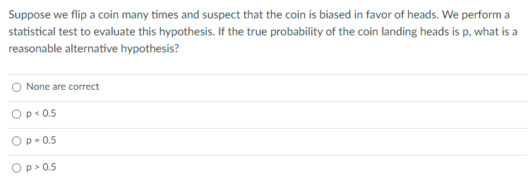 Solved Suppose we flip a coin many times and suspect that | Chegg.com