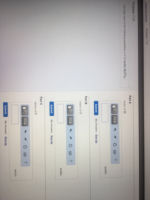 Solved Calculate each of the following quantities in 2.20 | Chegg.com