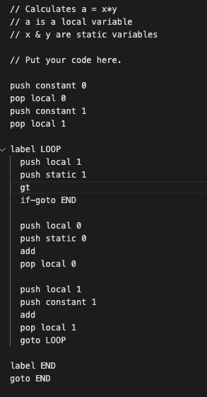 Solved Hack Vm Codecorrect The Code Belowabsvm X And Y Are 2031