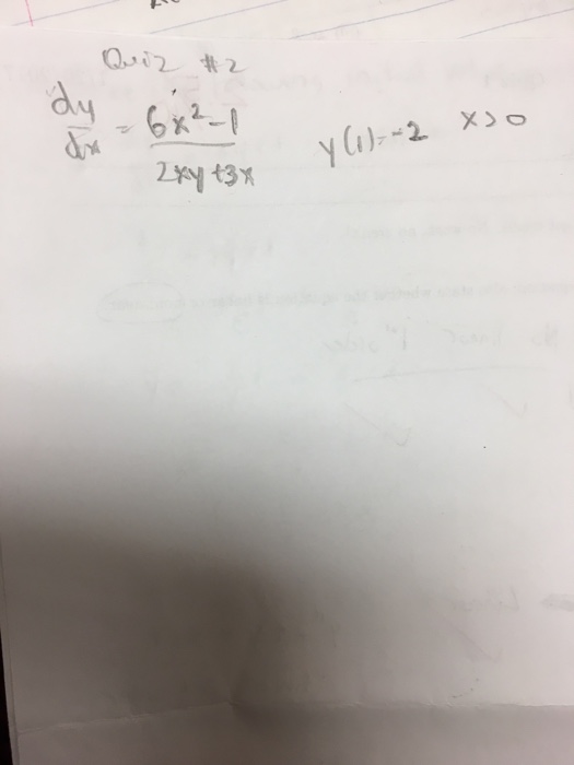 Solved Find The Solution Of The Given Initial Value Problem