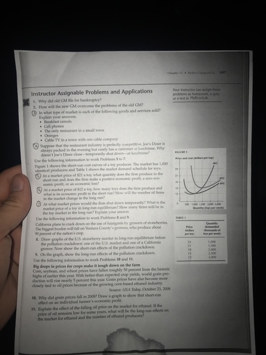 Your instnuctor can assign these Instructor | Chegg.com