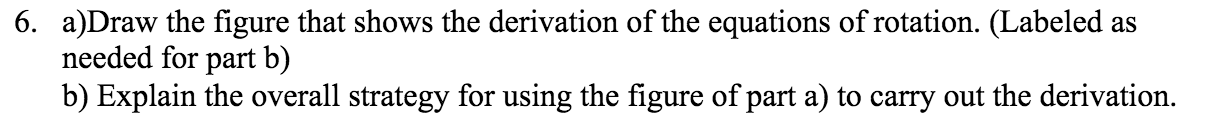 Solved This was all of the information provided for the | Chegg.com