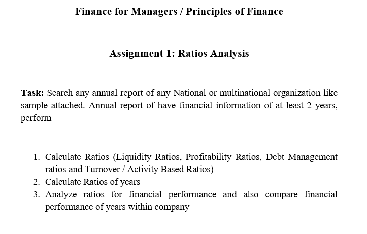 Finance for Managers / Principles of Finance | Chegg.com