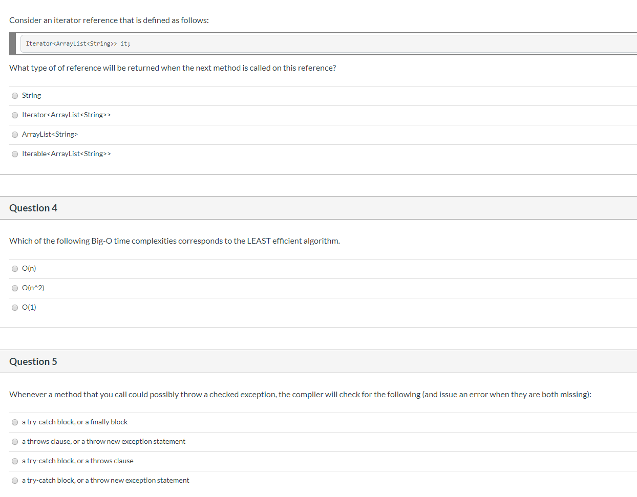 Solved Consider an iterator reference that is defined as | Chegg.com