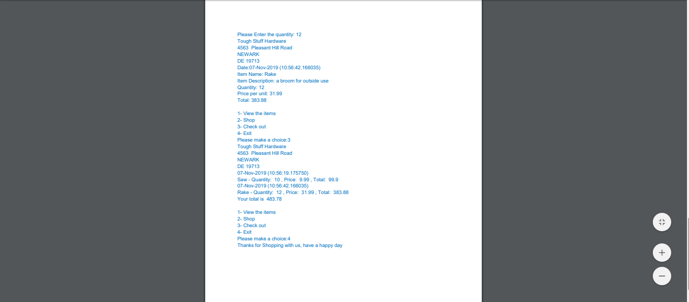 Solved Hardware store Invoice Create a class called Invoice | Chegg.com Solved Hardware store Invoice Create a class called Invoice | Chegg.com