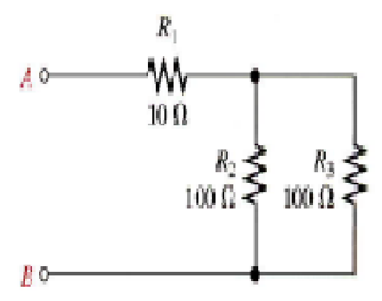 Solved 1.)Determine the Rt of the circuit below in | Chegg.com