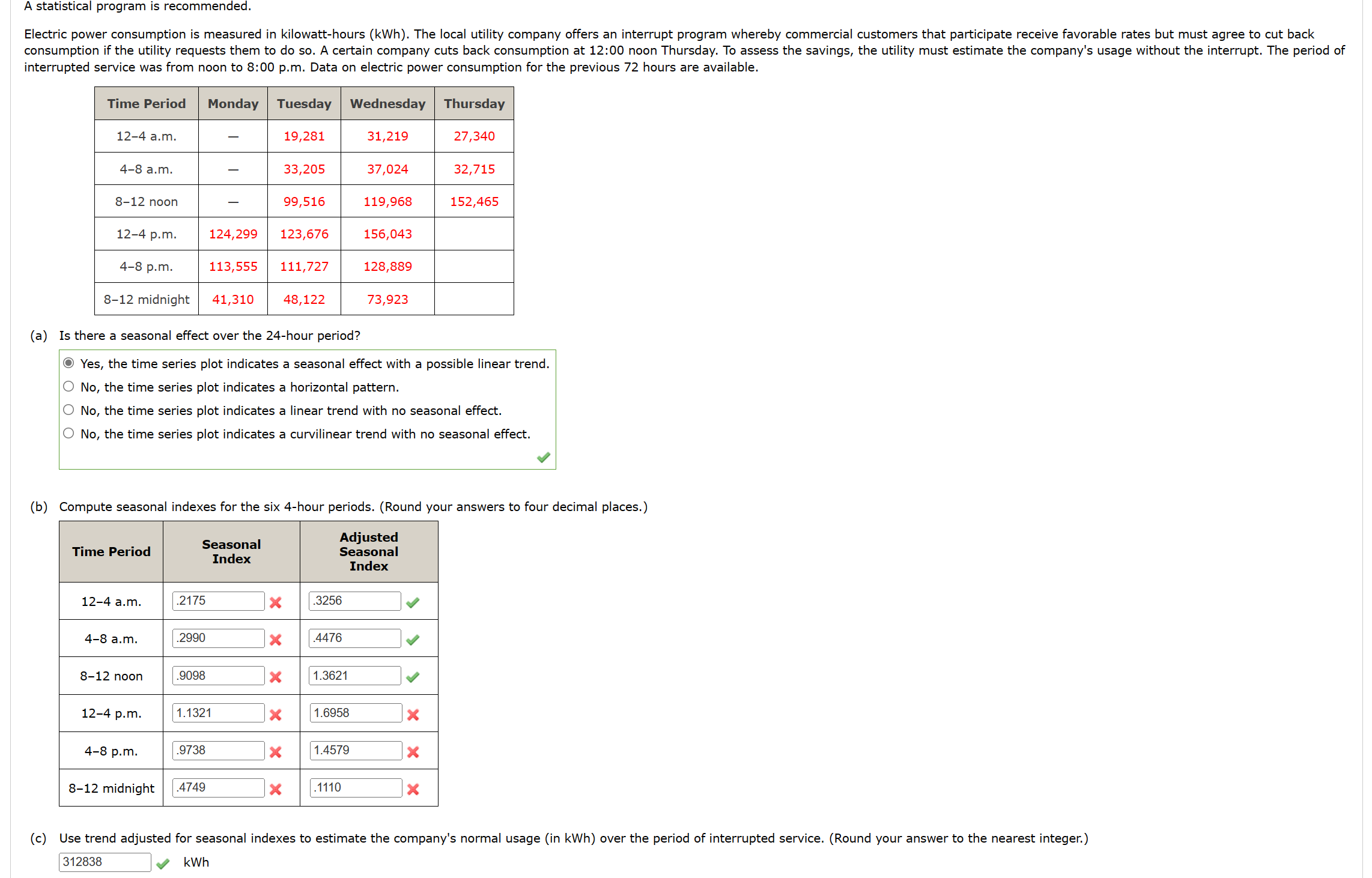 Solved interrupted service was from noon to 8:00 p.m. Data | Chegg.com