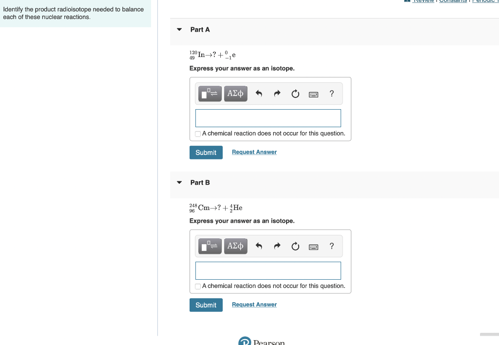 Solved I Review Constants Periodic Table Selenium-75, a 8 | Chegg.com