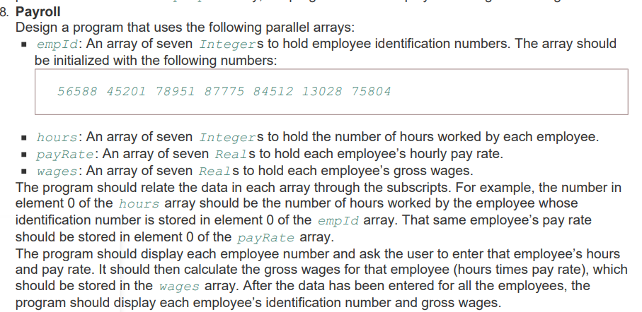 Solved 1. Total Sales The Total Sales Problem Design a | Chegg.com