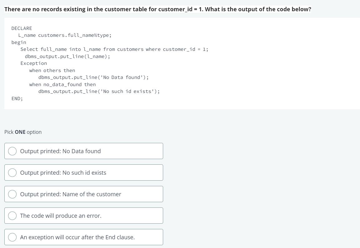 Solved There are no records existing in the customer table | Chegg.com
