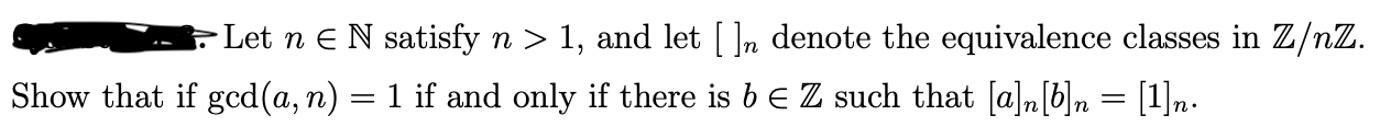 Solved Let ninN satisfy n>1, ﻿and let [ | Chegg.com