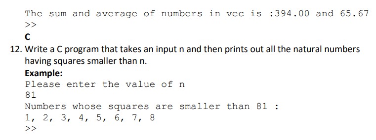 Solved 11. Modify problem 11 for a column vector instead of | Chegg.com