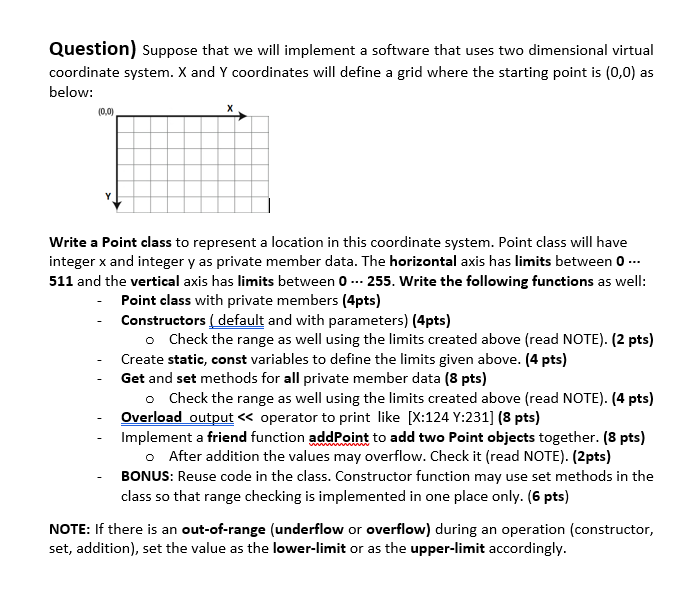 Solved Question) Suppose that we will implement a software | Chegg.com