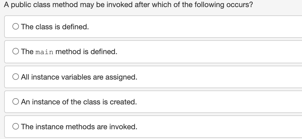 Solved Consider the following client code and assume that it | Chegg.com