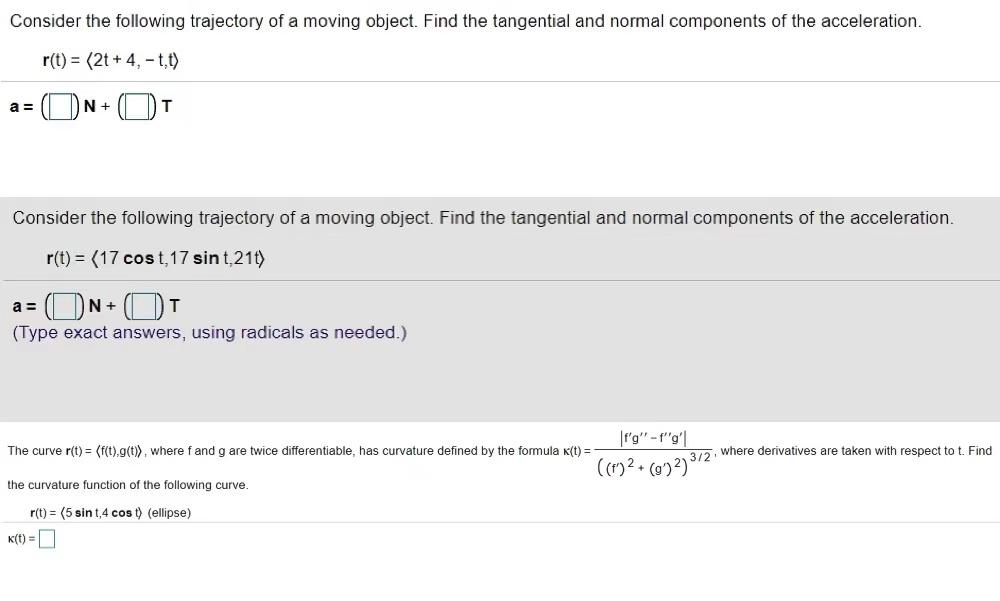 Solved Consider the following trajectory of a moving object. | Chegg.com