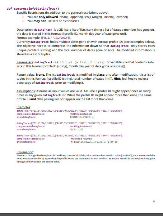 Solved The purpose of this assignment is to practice using | Chegg.com