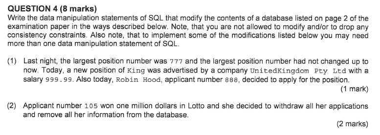 Solved THE QUESTIONS 3, 4, 5, 6 and 7 REFER TO THE | Chegg.com