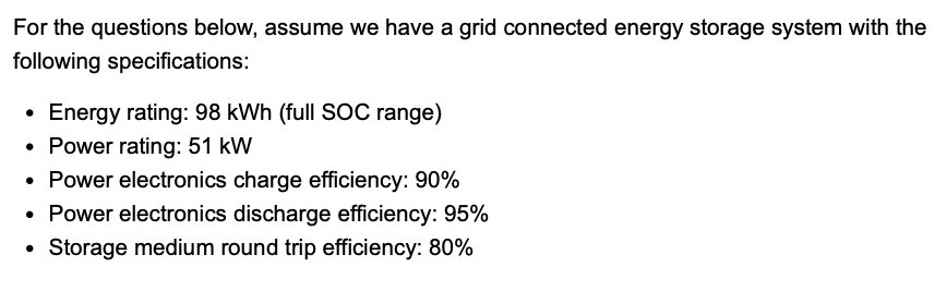 Solved For the questions below, assume we have a grid | Chegg.com