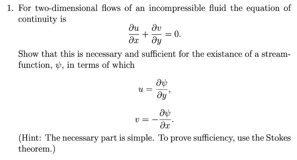 Solved How to use Stokes Equation to prove this? Based on | Chegg.com