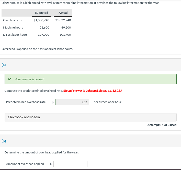 Solved Digger Inc. sells a high-speed retrieval system for | Chegg.com