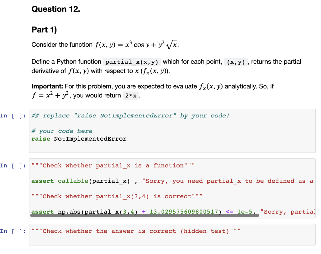 Solved Consider the function f(x,y)=x3cosy+y2x. Define a | Chegg.com