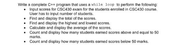 Solved C Oop Language Can Use Defined User Function 8056