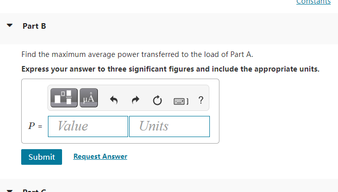 Solved Review Constants Part A The phasor voltage Vab in the | Chegg.com