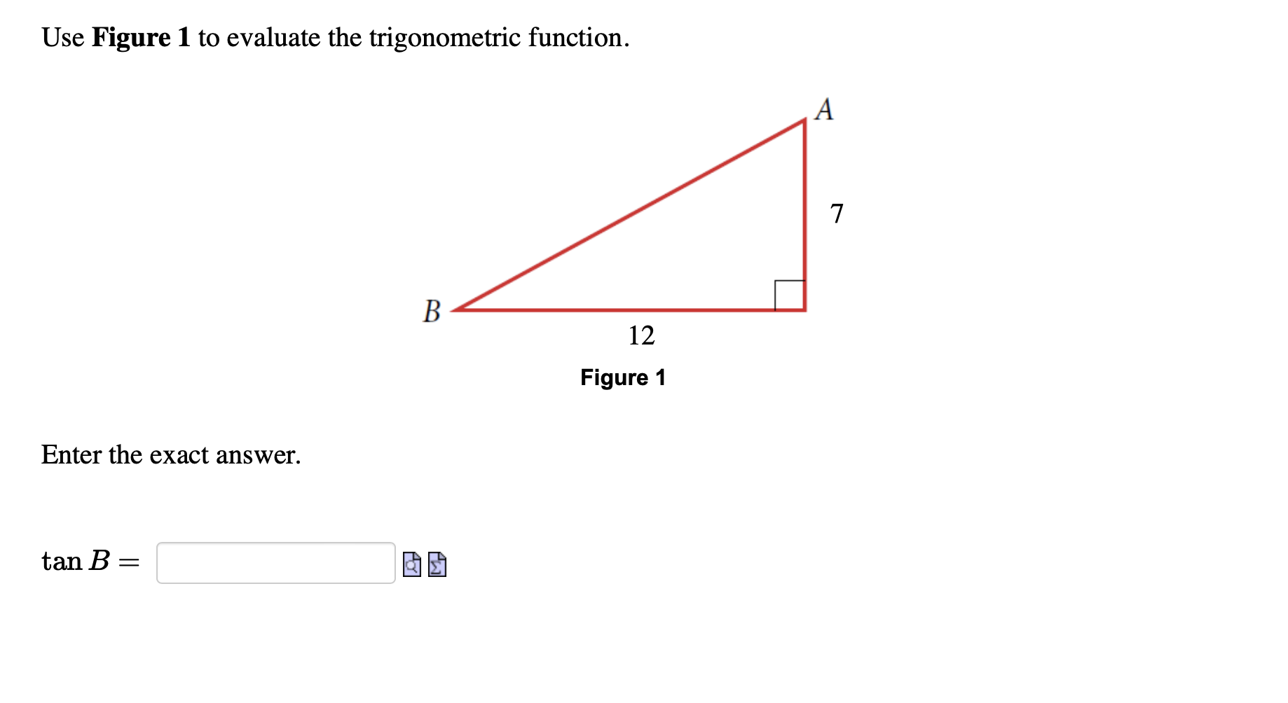 Solved Use Figure 1 ﻿to evaluate the trigonometric | Chegg.com