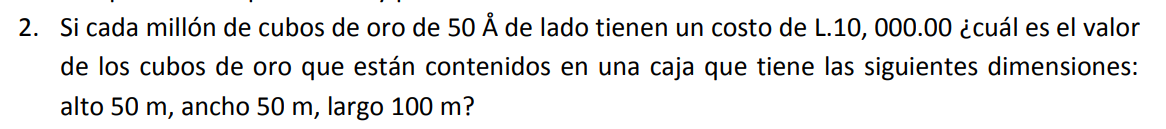 Solved (SPANISH) The answer to the problem is L.2x1028, | Chegg.com