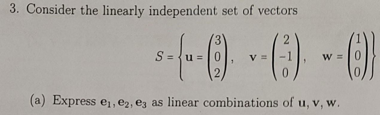 Solved So I need help with problem 3, part b. For problem a, | Chegg.com