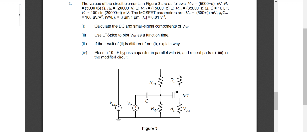 Solved Just part (i) and (iv). Symbols for numerical values | Chegg.com