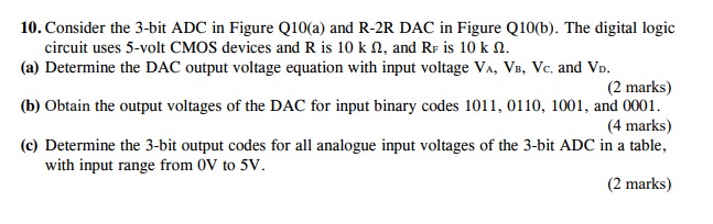 Solved (d) Suppose Q0 is connected to VA input, Q1 is | Chegg.com