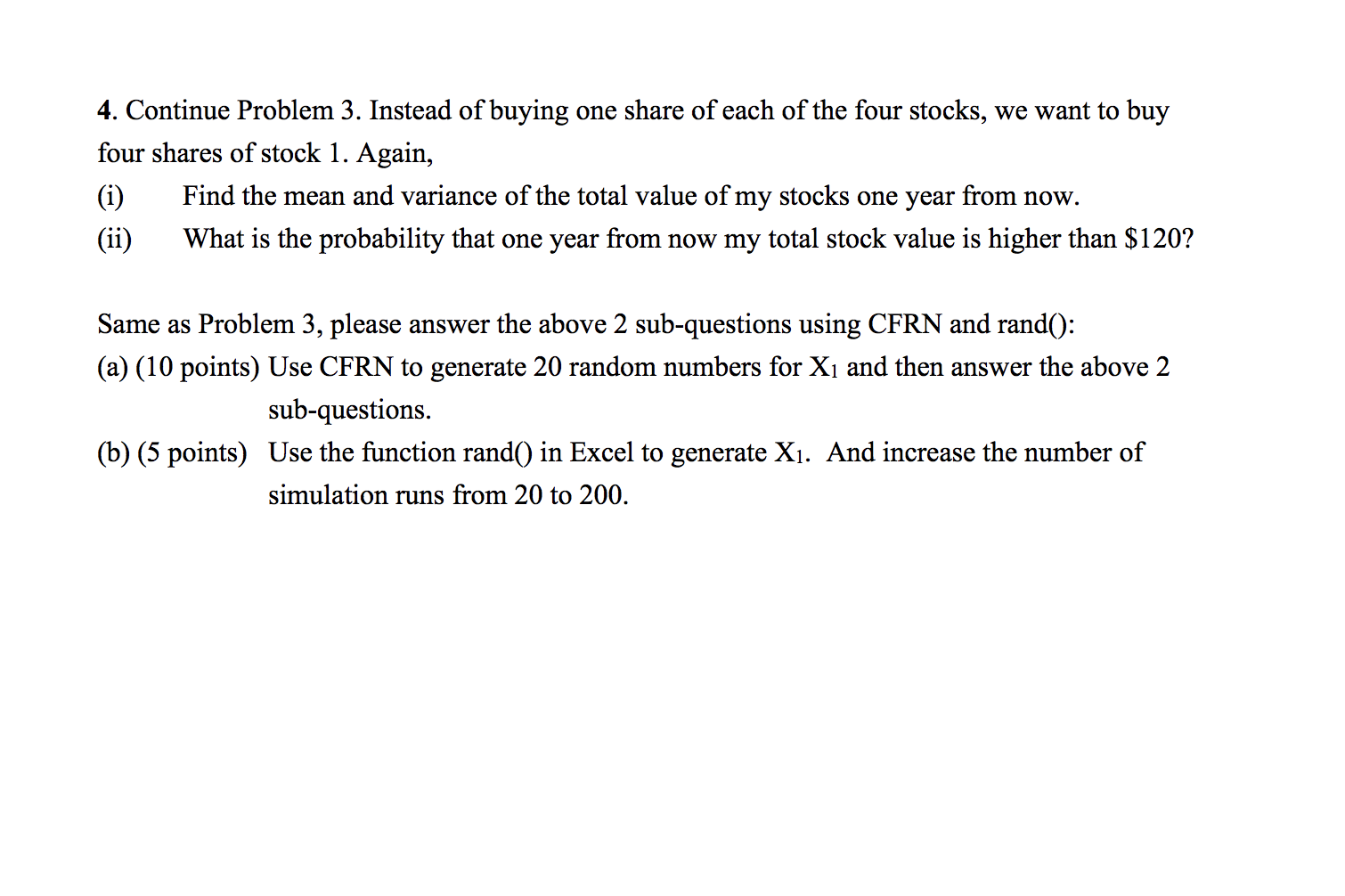 Solved Please submit your work via Blackboard: 1. A single | Chegg.com