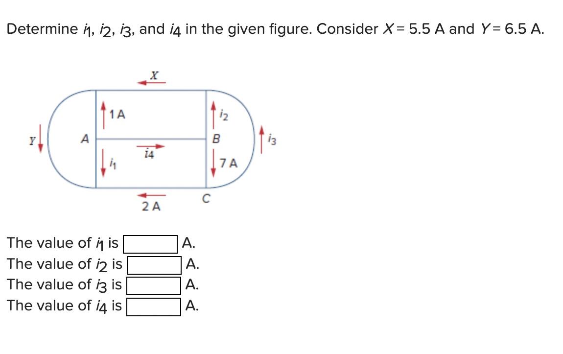 Solved Determine i1,i2,i3, and i4 in the given figure. | Chegg.com