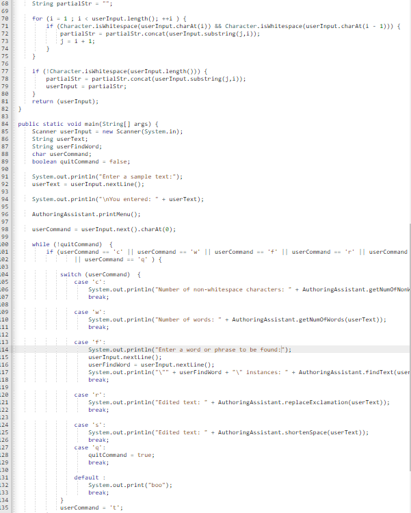 Solved Test printMenu(). Should output the menu options. | Chegg.com