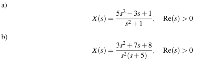 Solved Determine the initial value x (0+) and the final | Chegg.com