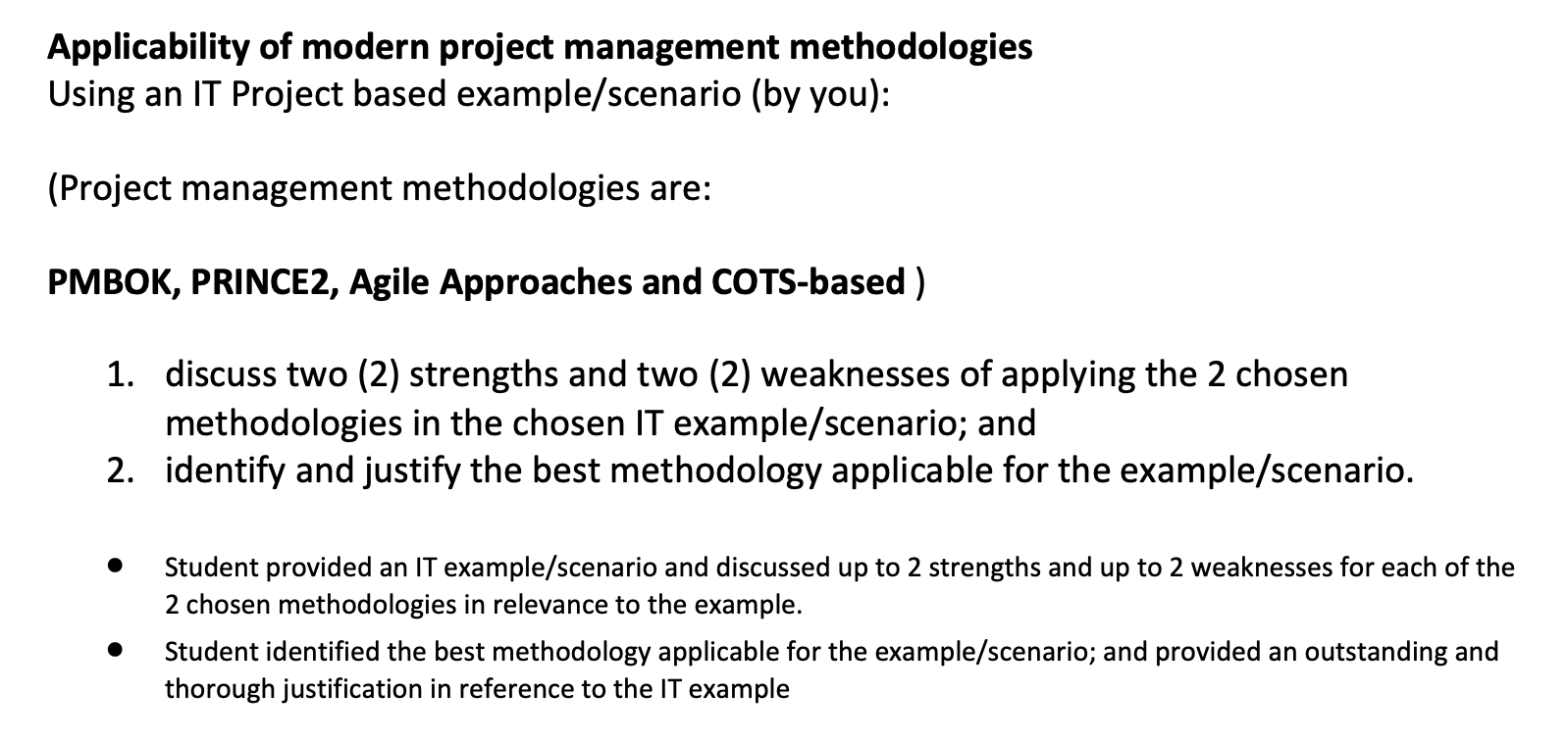 Solved Applicability of modern project management | Chegg.com