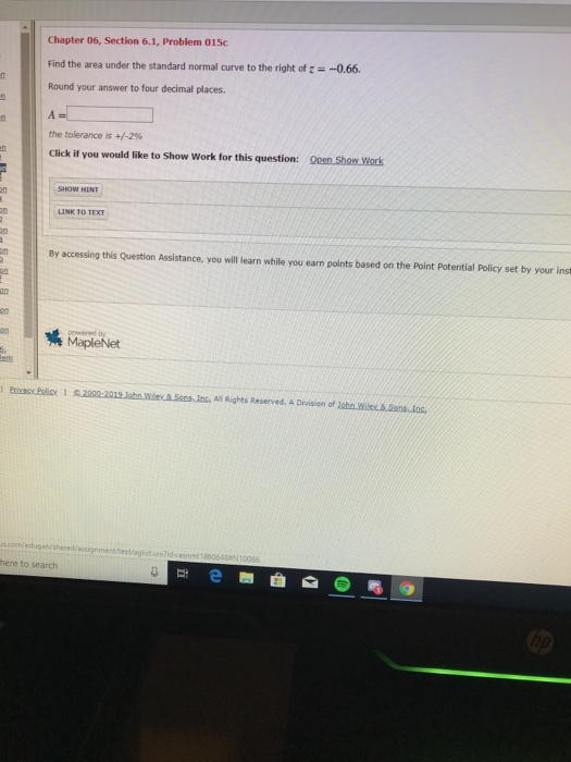 Solved Chapter 06, Section 6.1, Problem 013 Find the area | Chegg.com