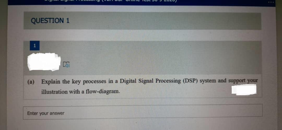 Solved QUESTION 1 (a) Explain the key processes in a Digital | Chegg.com