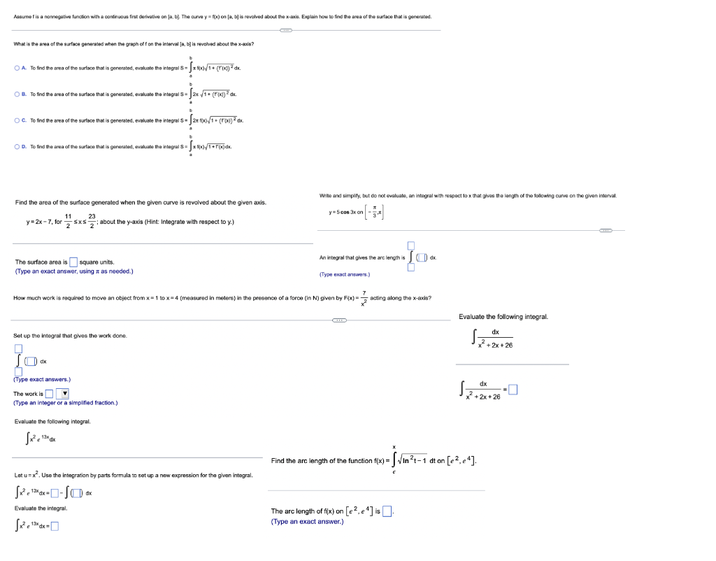Solved Assumef Is A Nonnegative Function With A Continuous