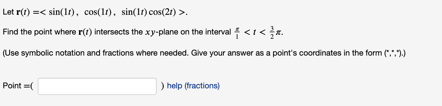 Solved Find a parametrization of the circle of radius 6 with | Chegg.com