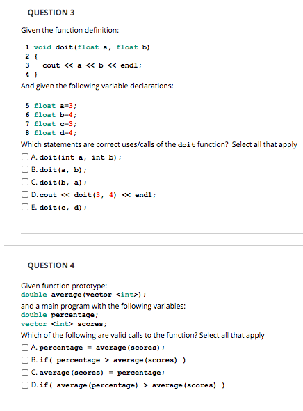 Solved QUESTION 5 1 int presto_chango (int first, inte | Chegg.com